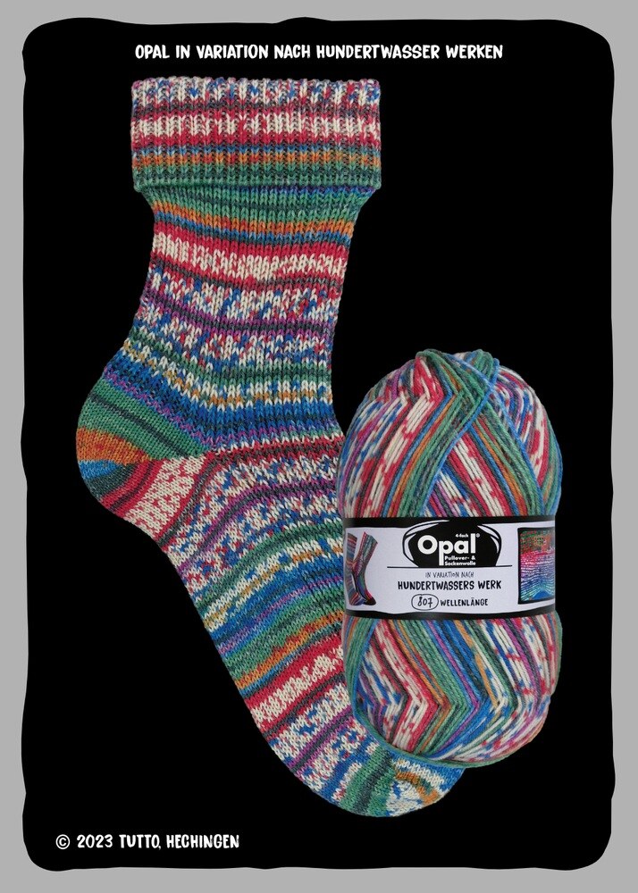 Opal nach Hundertwasser Edition 4-ply - Buy Today